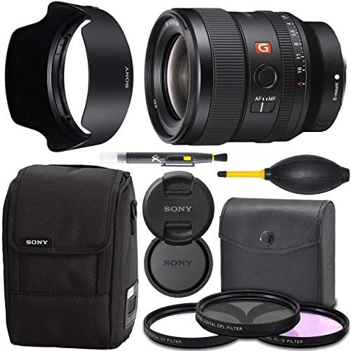 Amazon.com : Sony FE 24mm f/1.4 GM: Full Frame Lens (SEL24F14GM) + Pro ...
