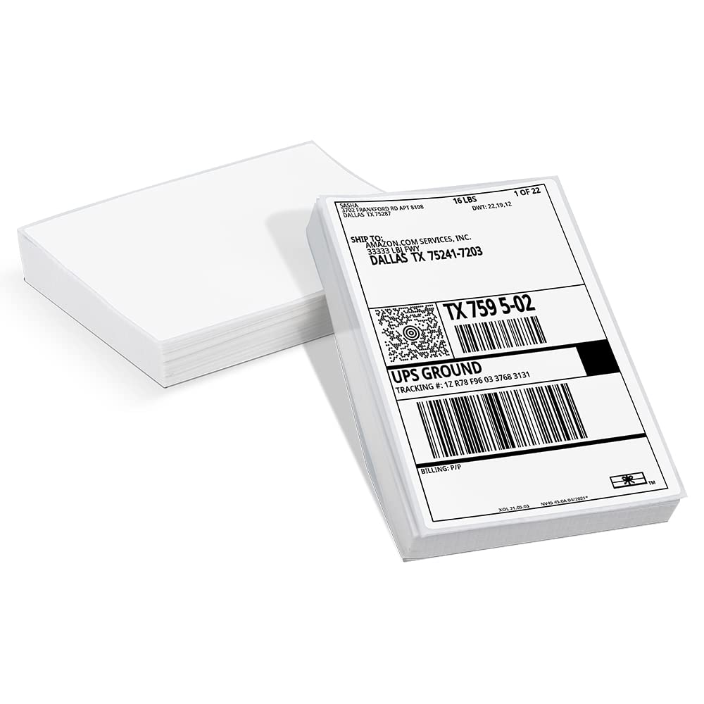 Snapklik.com : Memoking 4x6 Thermal Direct Shipping Label - 4x 6 Fan ...