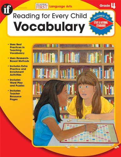 Amazon.com: Vocabulary, Grade 4 (Reading for Every Child ...