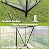 Amazon.com : Jiliusure 6 x 4 FT Greenhouse for Outdoors, Polycarbonate ...