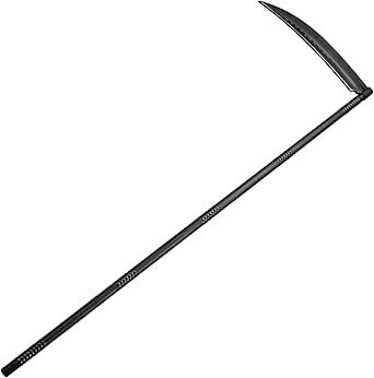 Amazon.com: Munetoshi 59" Polypropylene Grim Reaper Scythe Sickle ...