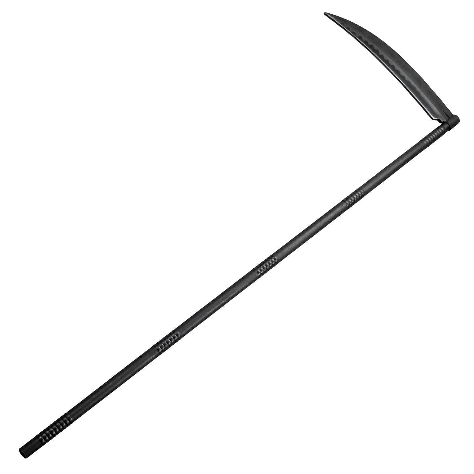 Amazon.com: Munetoshi 59" Polypropylene Grim Reaper Scythe Sickle ...