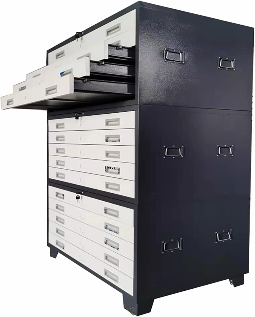 Amazon.com: Tyewomiy Blueprint Storage Cabinet, Map Drawer Cabinet ...