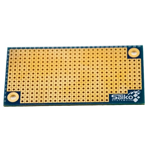 Square Pad (Non-Plated) Prototyping Board - 3.0 x 1.5 inch - 371 tie ...