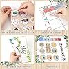 Amazon.com: 144PCS Boho Greenery Calendar Bulletin Board Set with ...