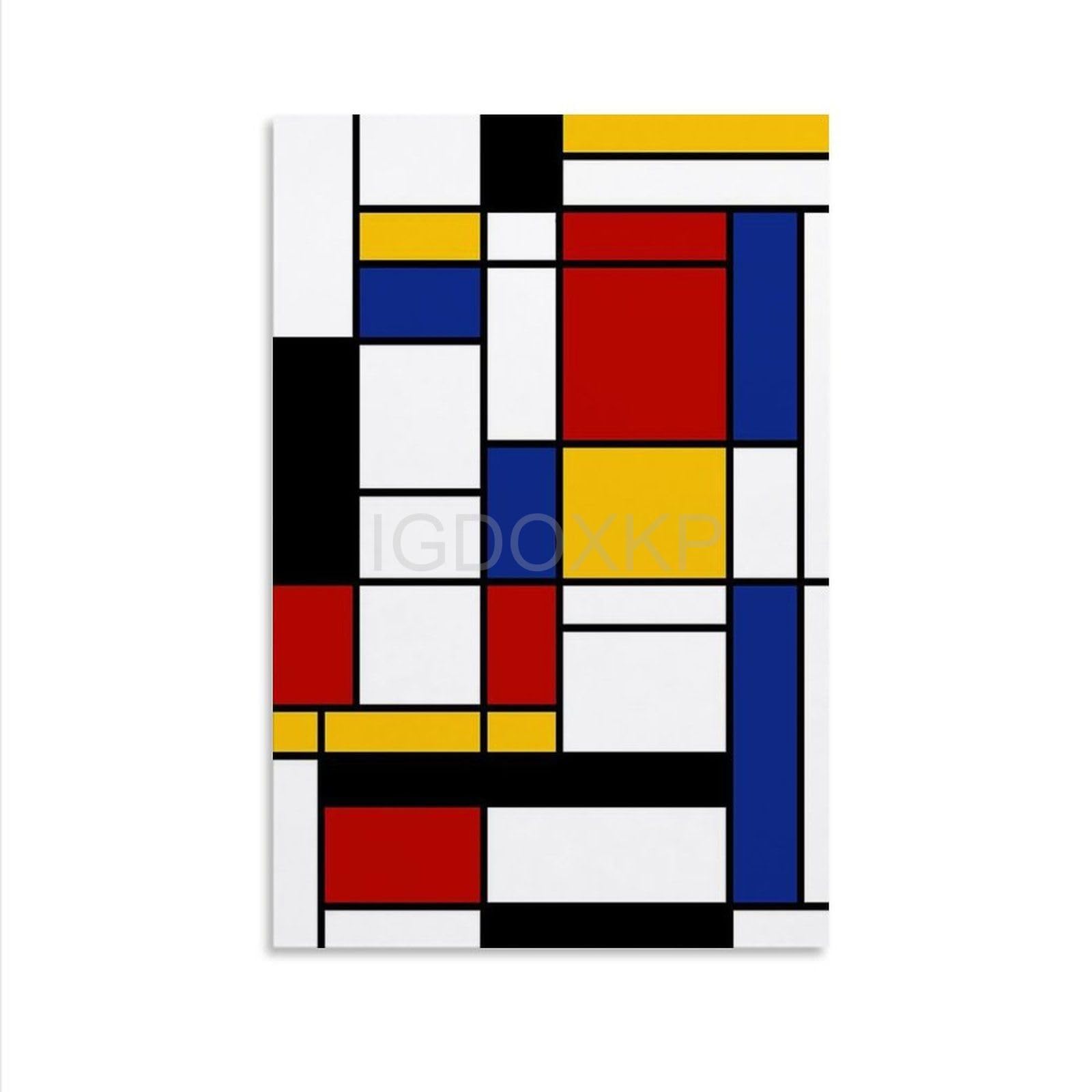 Piet Mondrian Famous Paintings Famous Paintings, Canvas Prints,