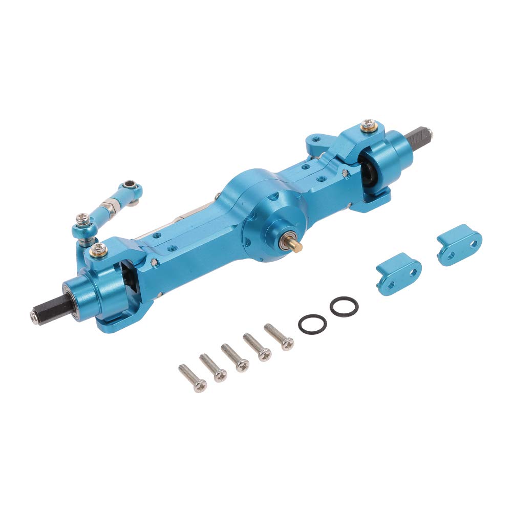 Buy Goolsky Front Bridge Axle Metal Gear Box Assembly for WPL C14 C24 ...