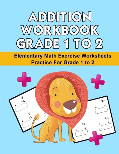 Amazon.co.jp: Math Addition Workbook Grade 1 to 2: Elementary Math ...
