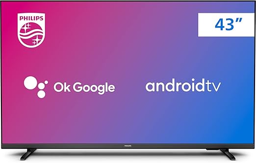 PHILIPS Smart TV 43" Full HD Android 43PFG6917/78, Google Assistant ...