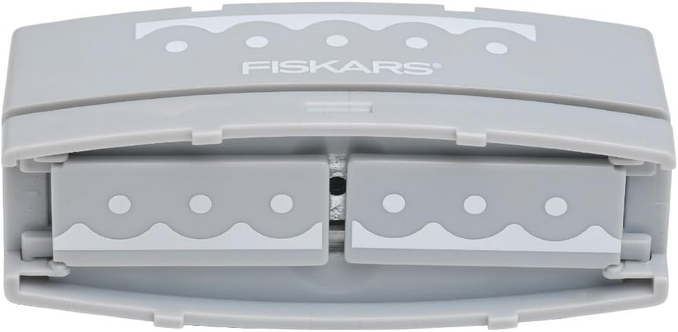 Amazon.com : Fiskars Crafts Interchangeable Border Punch, Threading ...