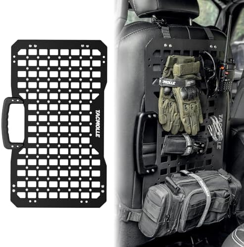 Amazon.com: RianKarn Molle Panel for Truck - Tactical Seat Back ...