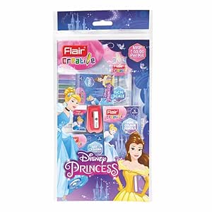 Flair Creative Series Disney Princess Stationery Kit | Combination of ...