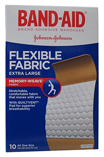 Snapklik.com : Johnson & Johnson Band-Aid Extra Large Flexible Fabric ...