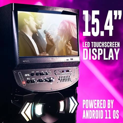 Snapklik.com : QFX Party Speaker Bundle SBX-212W Bluetooth Large Party ...