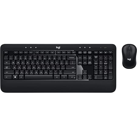 Logitech K540e Combo de teclado inalámbrico y ratón inalámbrico M185 ...