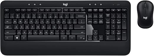 Amazon.com: Logitech Advanced Combo Wireless Keyboard and Mous (920 ...