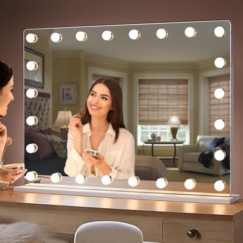 Amazon.com - AJJSSA Hollywood Vanity Mirror, 11"x 14" Hollywood Lighted ...