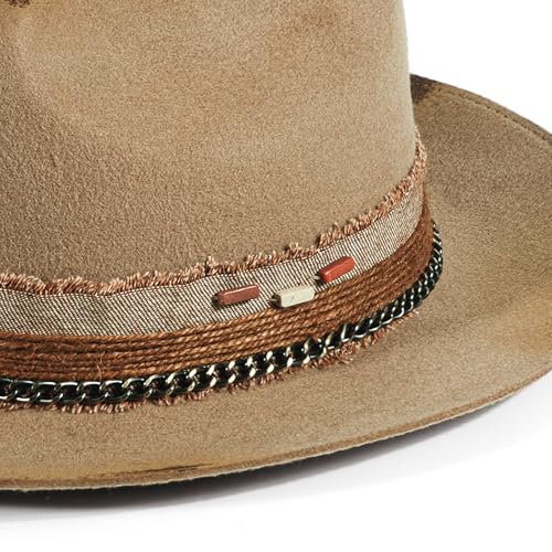 Snapklik.com : Open Road Hat Cowboy Fedora Hat Pure Wool Felt Hat ...