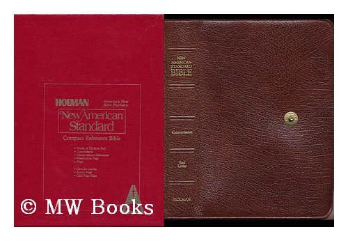 New American Standard Bible - Compact Reference Bible: Bible. English ...