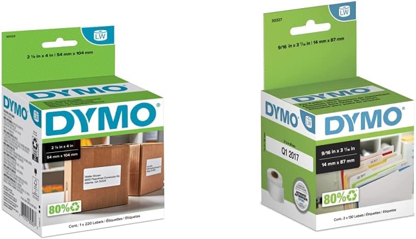 Amazon.com : DYMO LW Standard Shipping Labels for LabelWriter Label ...