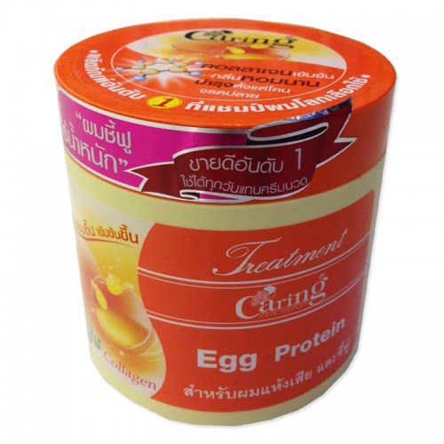 Amazon.com : Caring Treatment Egg Protein 500 Ml. : Beauty & Personal Care