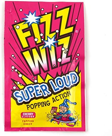 Fizz Wiz Cherry Popping Candy 50 Packs : Amazon.co.uk: Grocery