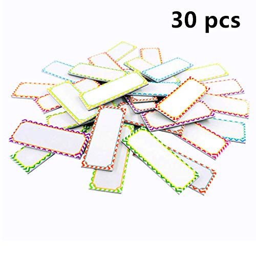 Buy Magnetic Dry Erase Labels Writable and Reusable Magnets Name Plates ...