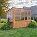 Amazon.com : Backyard Discovery 9 ft x 6 ft Willow Greenhouse, Exterior ...