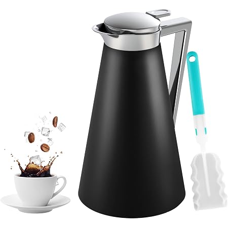 Amazon.com: 68oz Coffee Carafe Airpot Insulated Coffee Thermos Urn ...