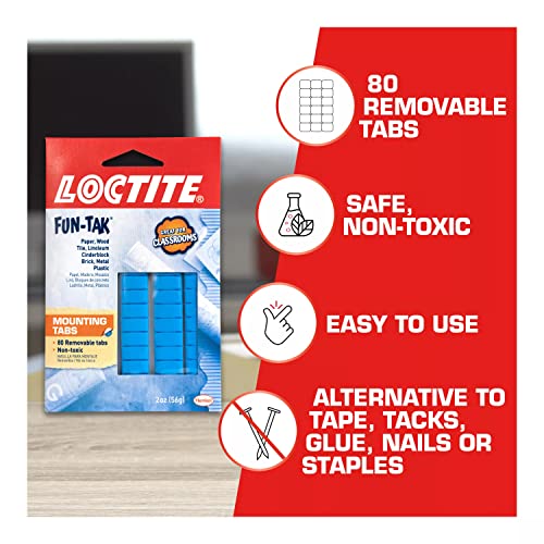 Snapklik.com : Loctite Fun-Tak Mounting Putty
