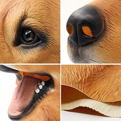 Amazon.com: PartyHop - Labrador Mask - Halloween Latex Animal Dog Head ...