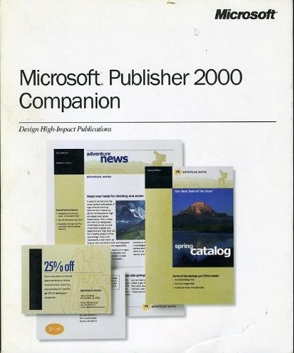 Amazon.com: Microsoft Publisher 2000 Companion: 9782869056046: Microsoft