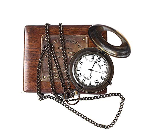 Watch Maritime Nautical Pocket Watch Vintage Collectible With Box on ...