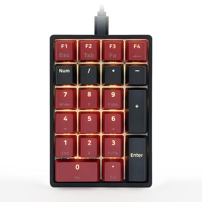Buy EPOMAKER SKYLOONG GK21S Bluetooth 5.1 Hot Swappable Numpad with PBT ...