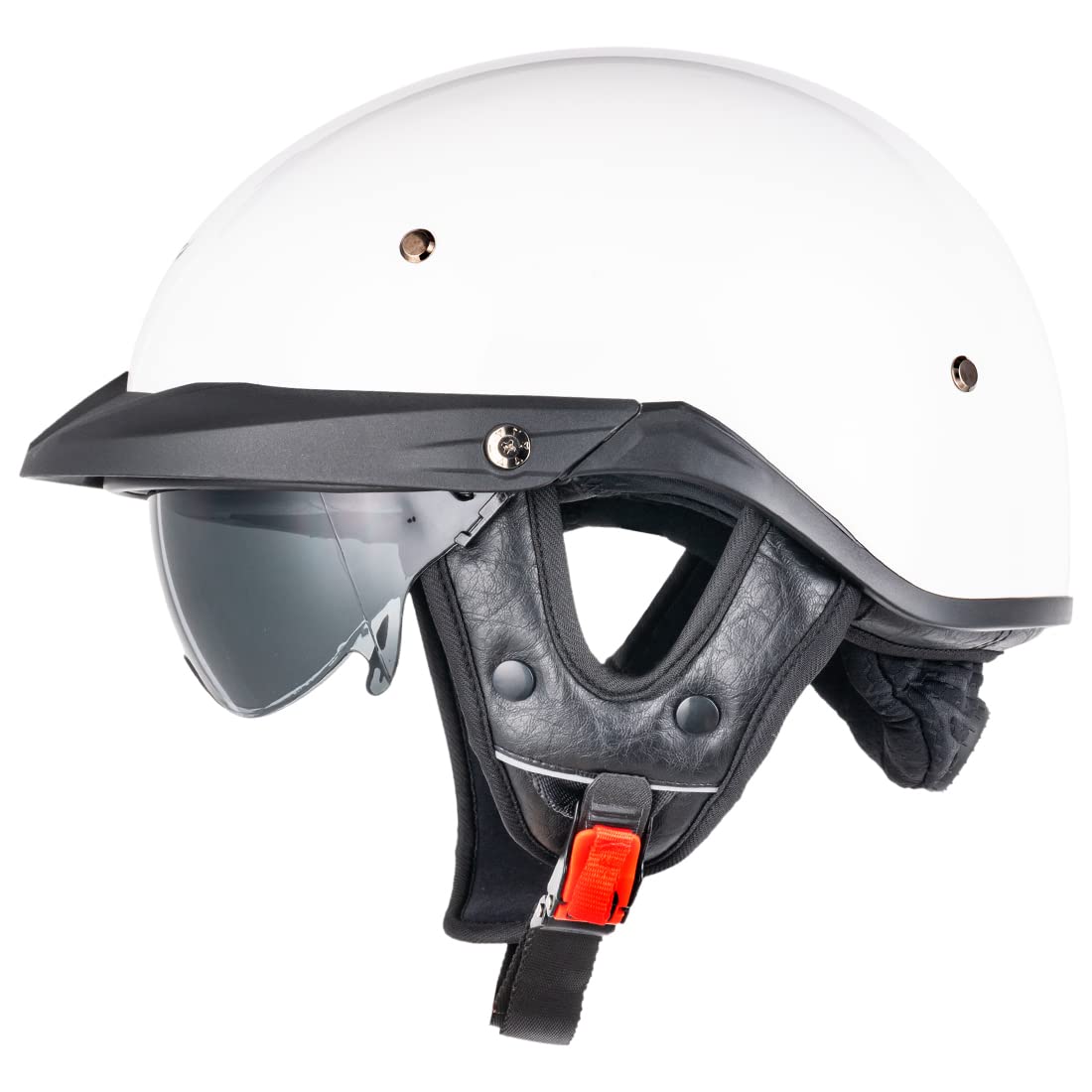 Snapklik.com : Half Helmets Motorcycle VHF04 Open Face Sun Visor Quick ...