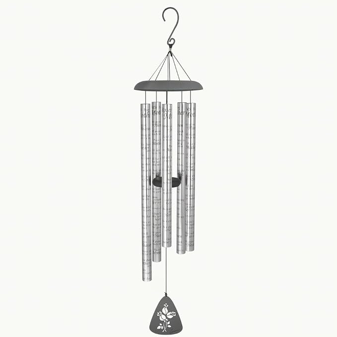 Amazon.com : Carson Home Accents Sonnet Wind Chime, 44-Inch Length ...
