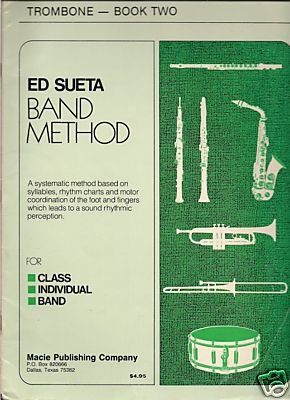 Amazon.com: Ed Sueta Band Method: Trombone-Book 2: Sueta: Books