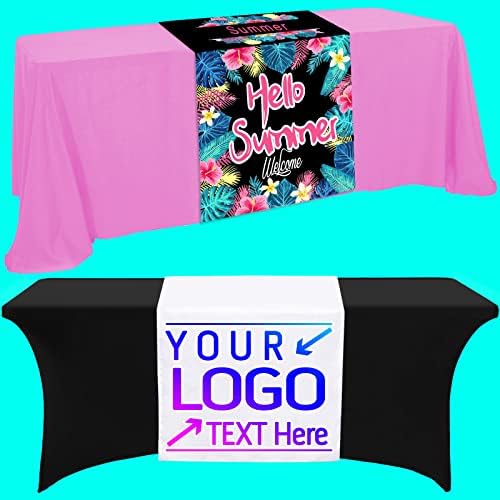 Amazon.com: Custom Table Runner with Business Logo, 36"x72 ...