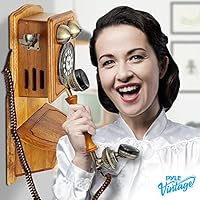Amazon.com : Pyle PRT45 Retro Antique Country Wall Phone - Retail ...