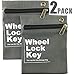Amazon.com: Wheel Lock Key Storage Bag - Easily and Safely Keep Your ...
