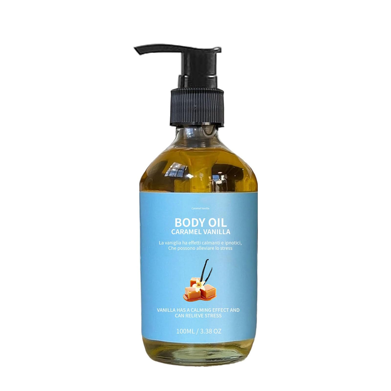 Aceite corporal de orena caramelo vainilla,aceite corporal de vainilla ...