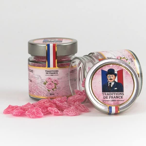 Amazon.com : French Old Fashioned Hand Made Hard Candy (Rose) 4.6 Oz ...