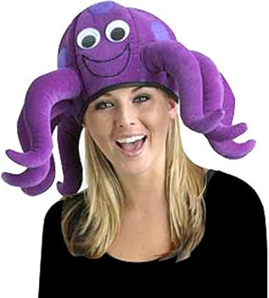 Amazon.com: Kid's Or Adult Octopus Hat : Clothing, Shoes & Jewelry