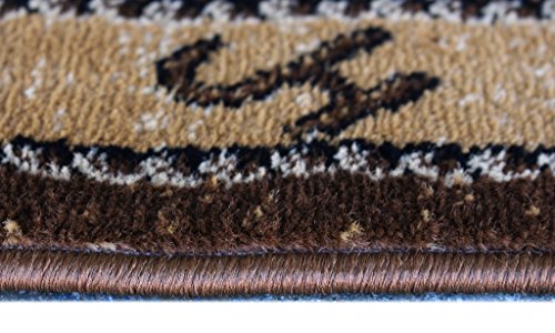 Western Bronco Cowboy Runner Rug