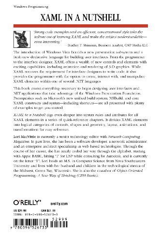 XAML in a Nutshell: A Desktop Quick Reference - Want It All