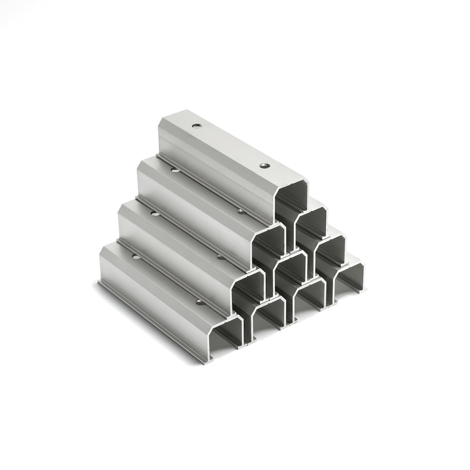 Snapklik.com : Solar Panel Mounting Brackets Mid And End Clamps And ...
