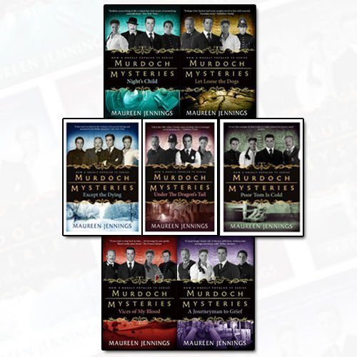 Murdoch Mysteries Collection Maureen Jenning 7 Books Set Pack(Nights ...