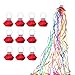 Amazon.com: Arouselove 10 PACK Streamer Poppers Hand Throw Plastic ...
