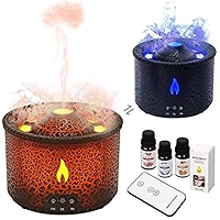 Ultrasonic Essential Oil Volcano Diffusers, 360ml Aromatherapy Diffuser ...