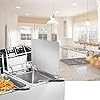 Amazon.com: SDSNTE Stainless Steel Commercial Deep Fryer Splash Guard ...